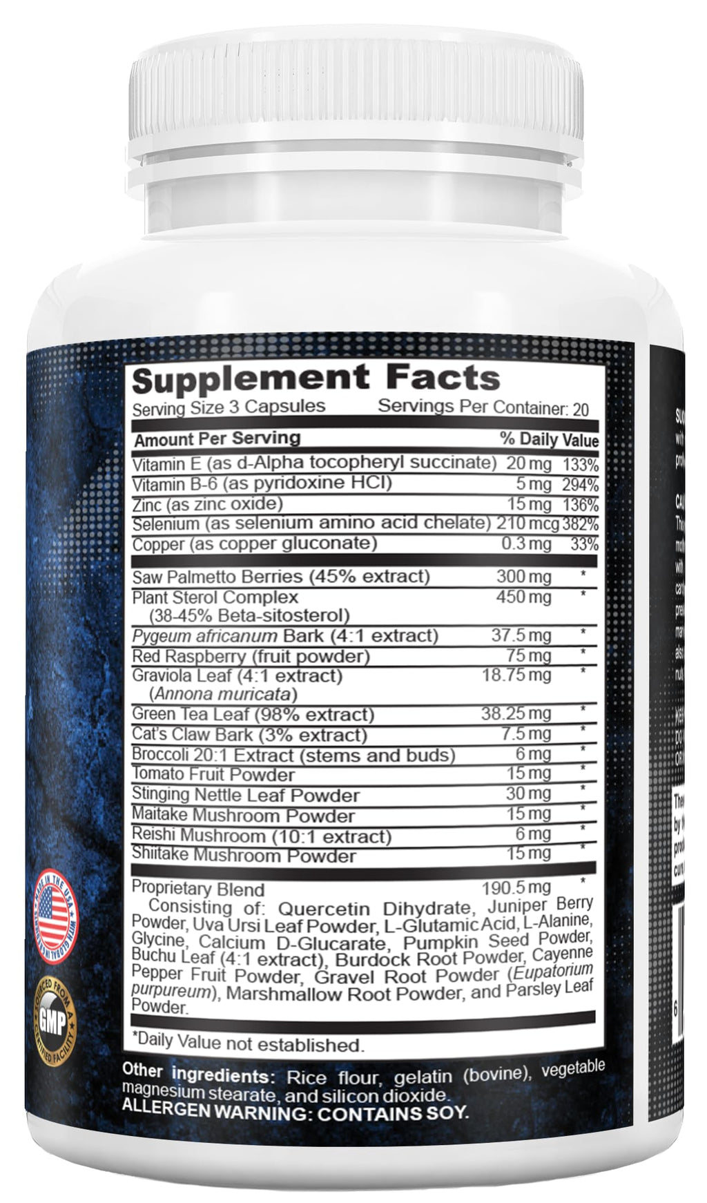 prostate function support for men