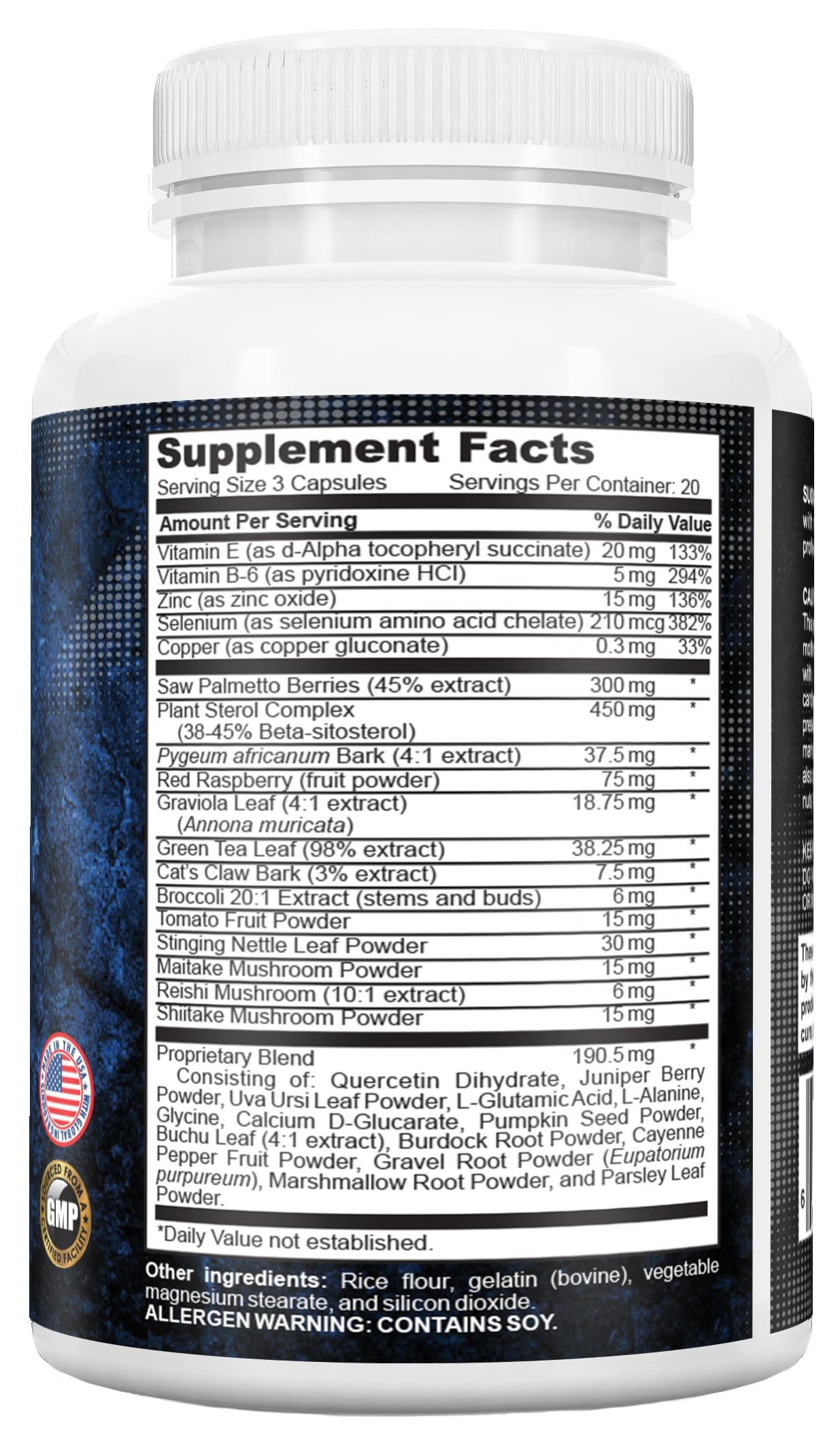 prostate function support for men