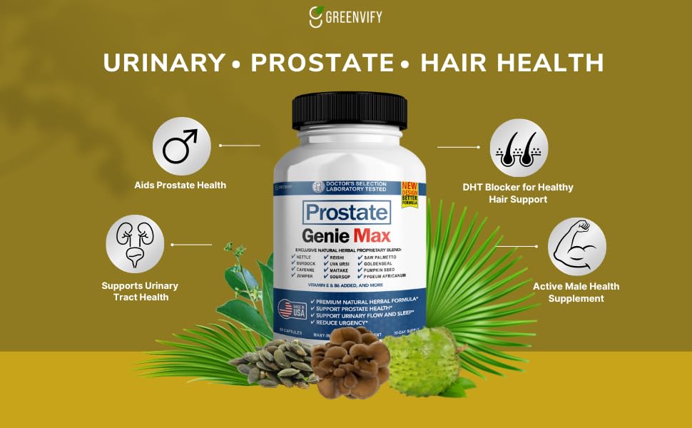 Prostate Genie Max supplement for men