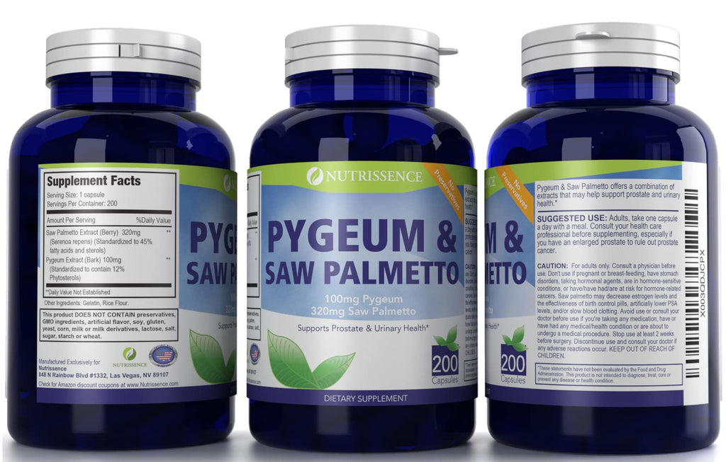 prostate health and saw palmetto