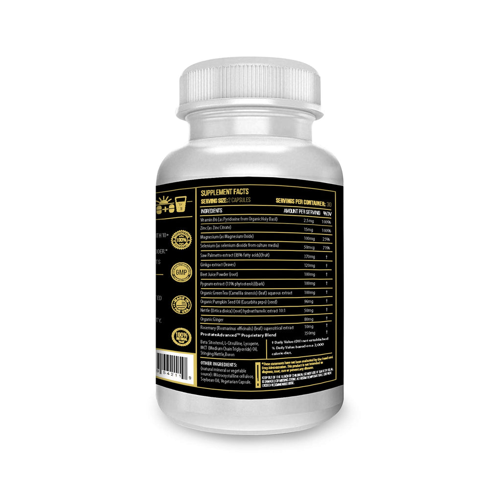 prostate health formula with 20+ factors