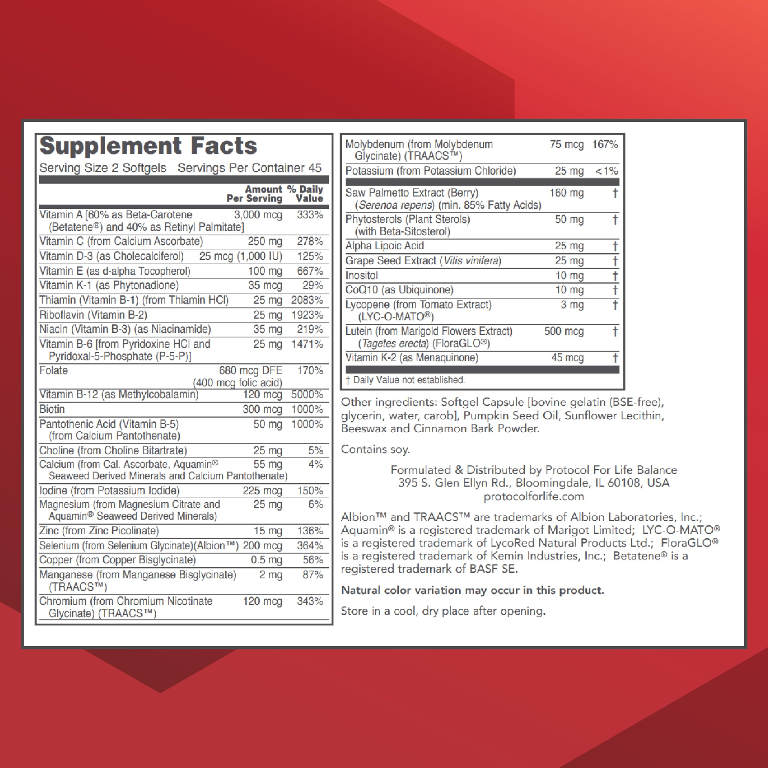 prostate health supplement for men