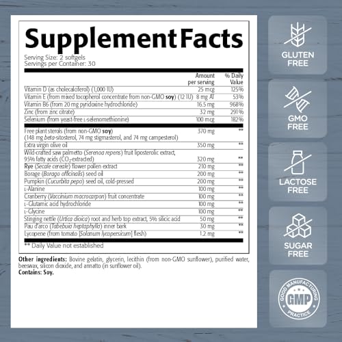 prostate health supplement with vitamins