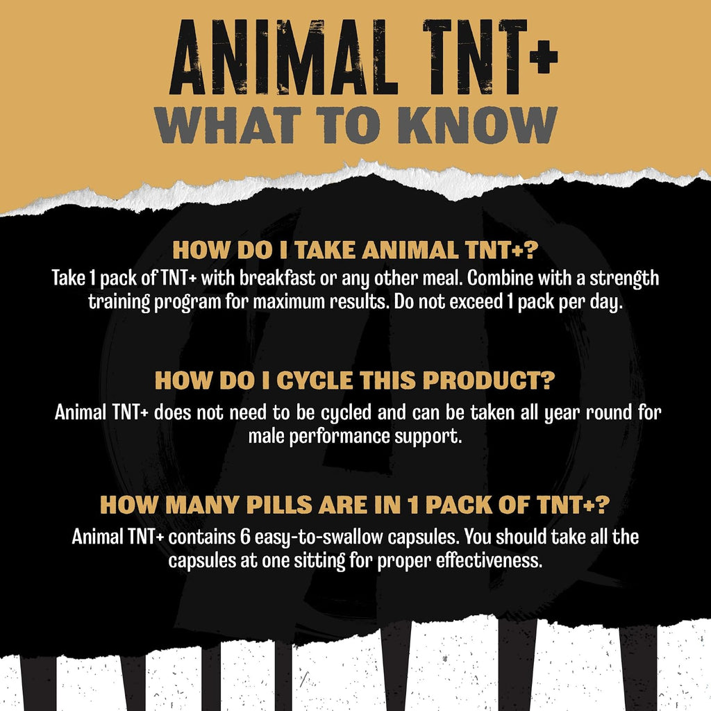 Prostate health support with Animal TNT+