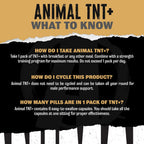 Prostate health support with Animal TNT+