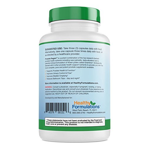 prostate health support with beta sitosterol