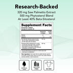 Prostate health support with Theralogix