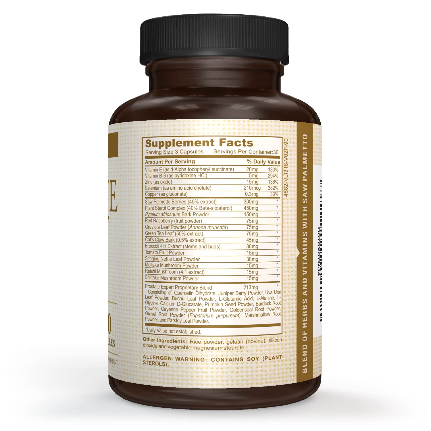 prostate health with saw palmetto