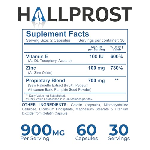 prostate support capsules with minerals