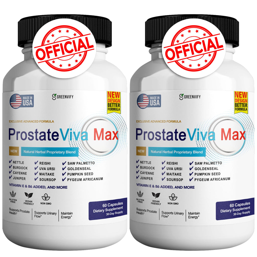 ProstateViva Max saw palmetto capsules
