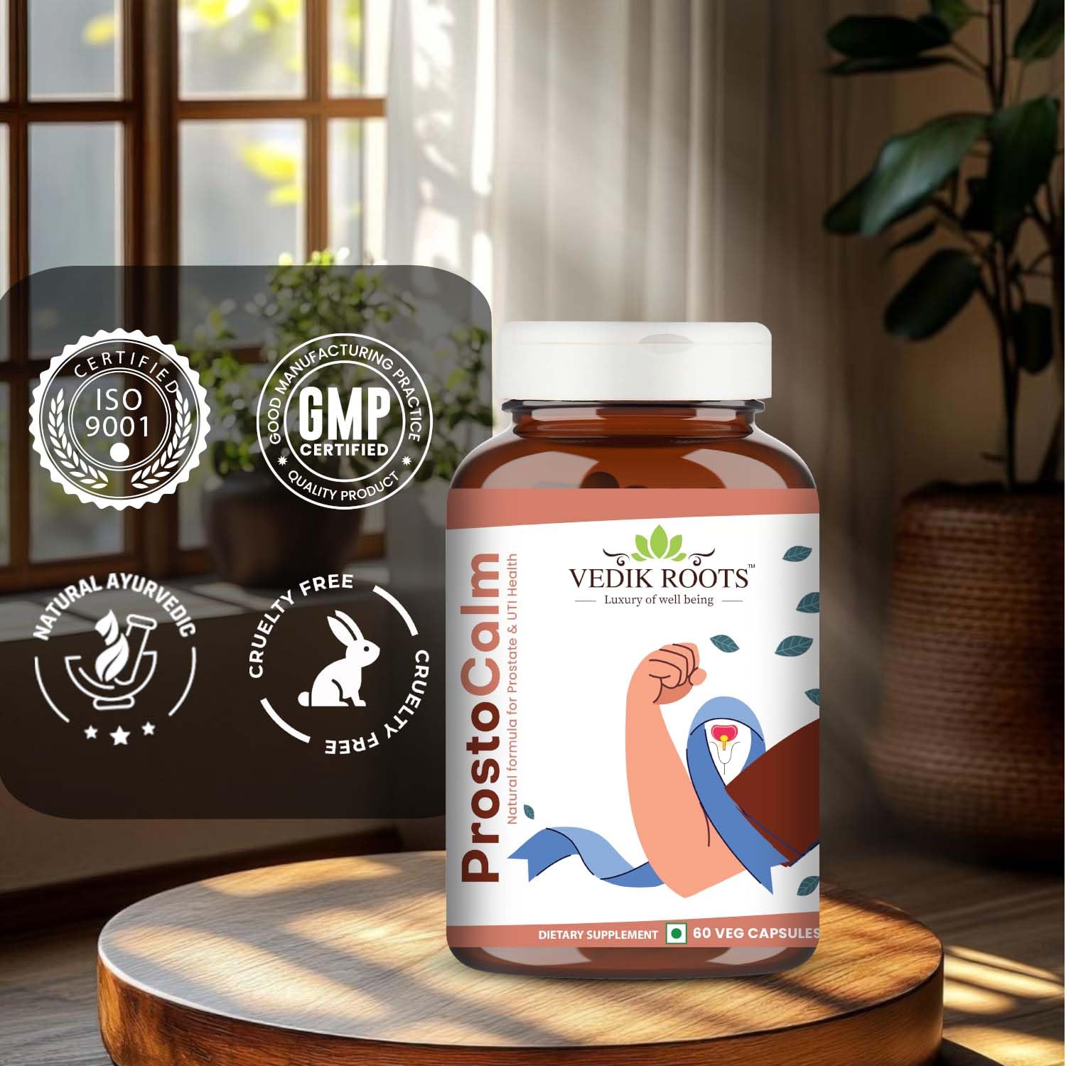 ProstoCalm daily supplement routine