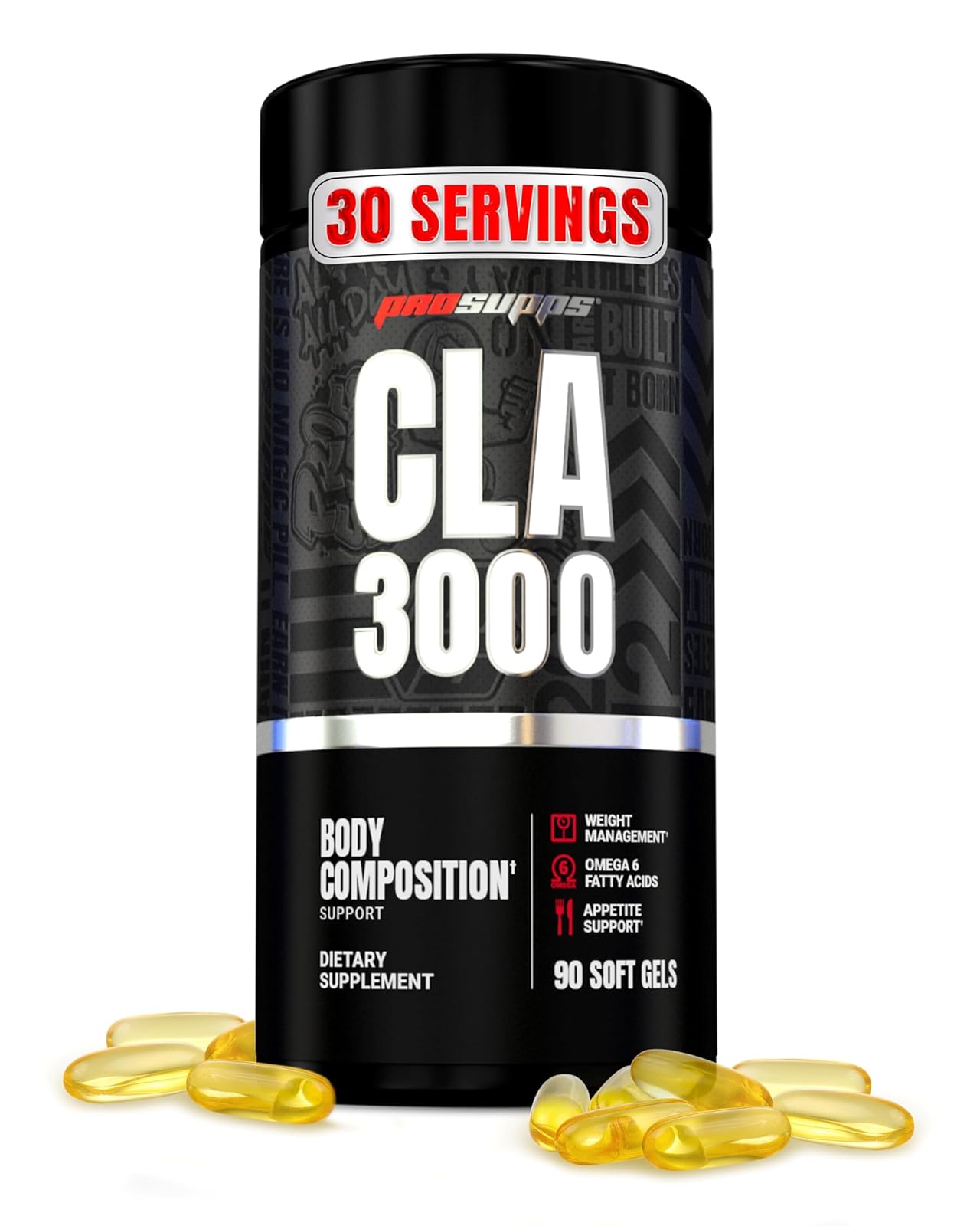 ProSupps CLA 3000 softgels for weight loss