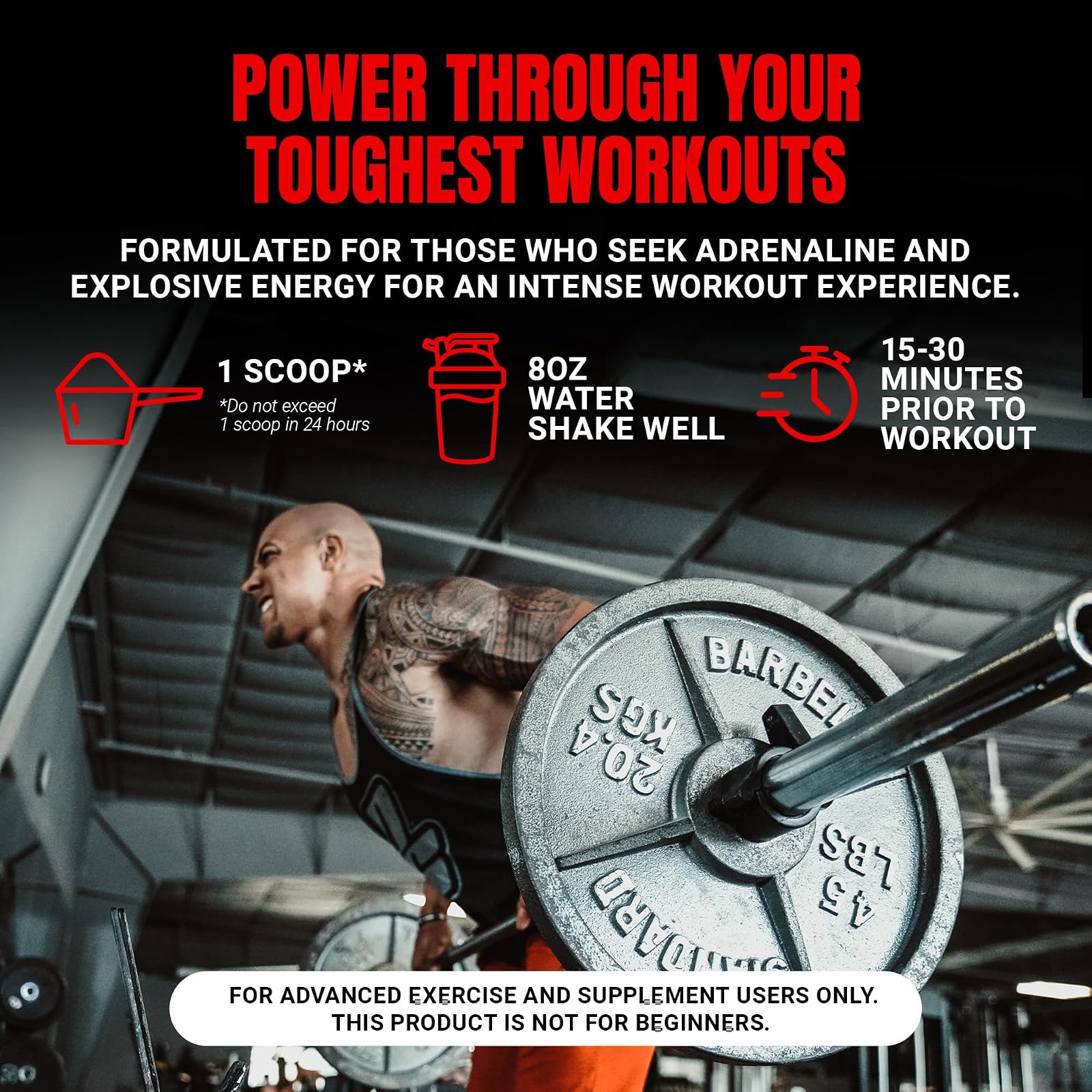 ProSupps pre-workout for endurance