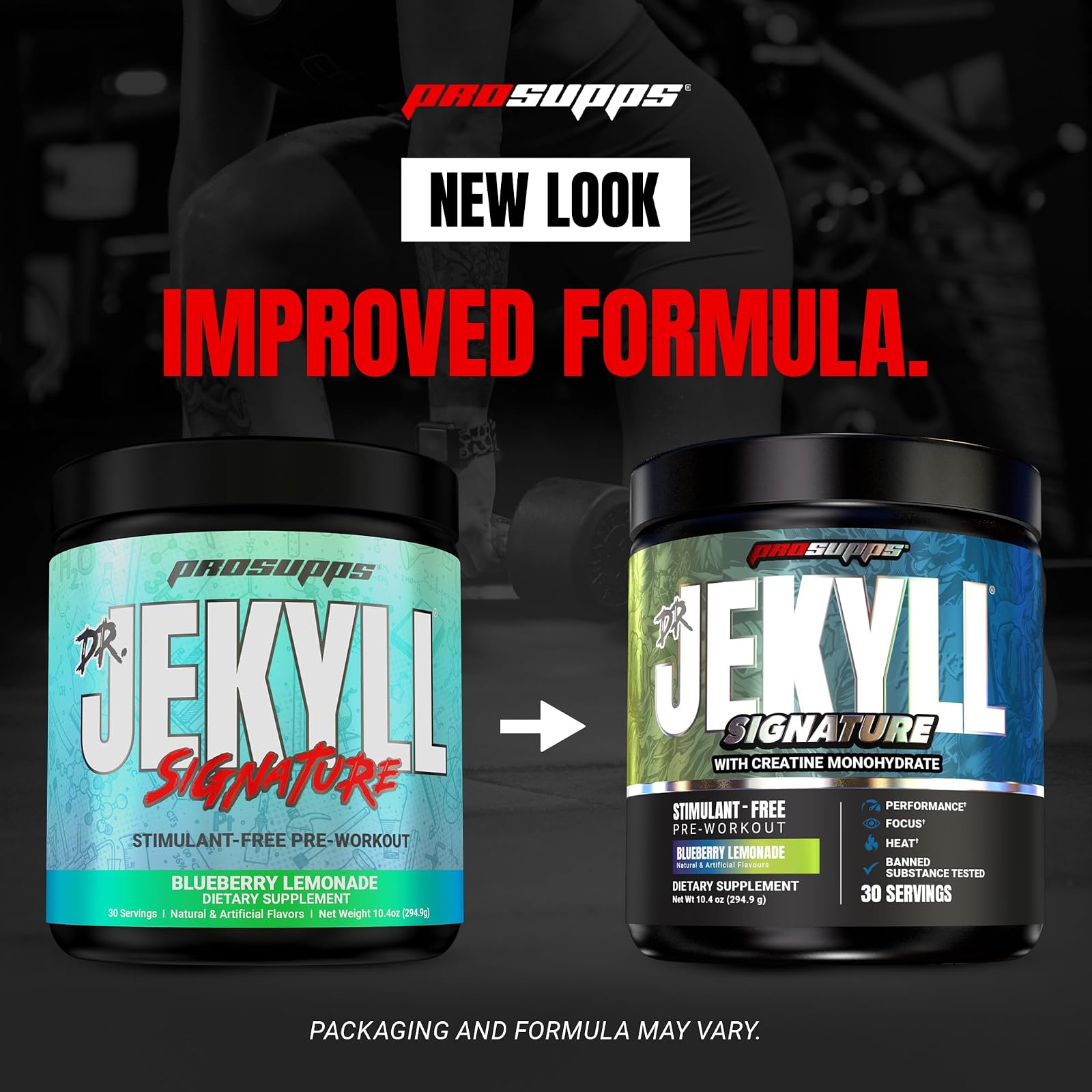 ProSupps pre-workout for intense workouts