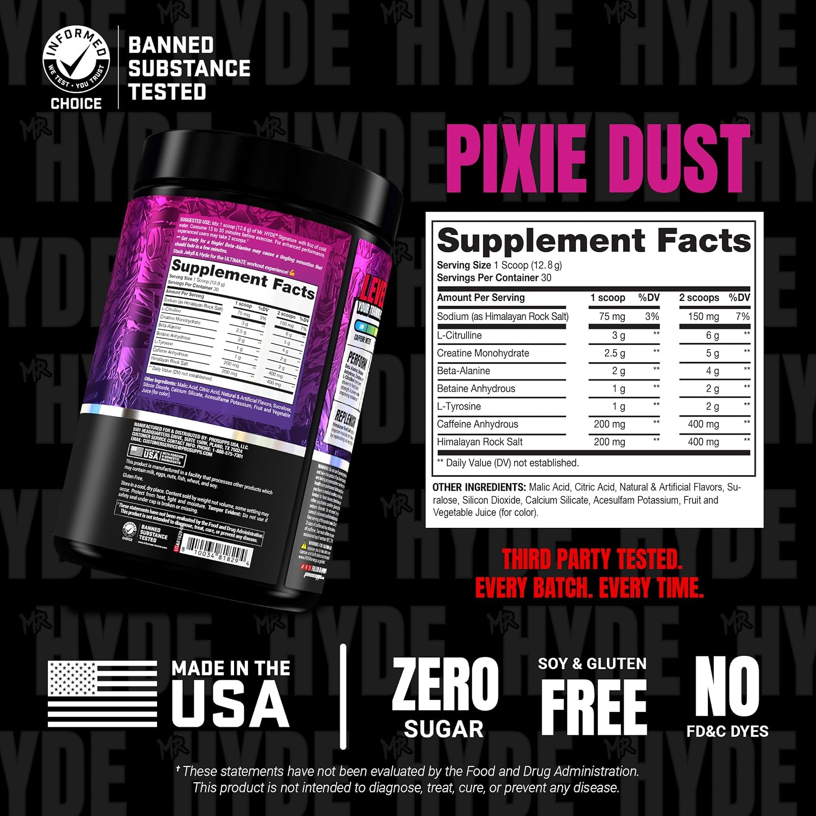 ProSupps pre-workout for muscle endurance