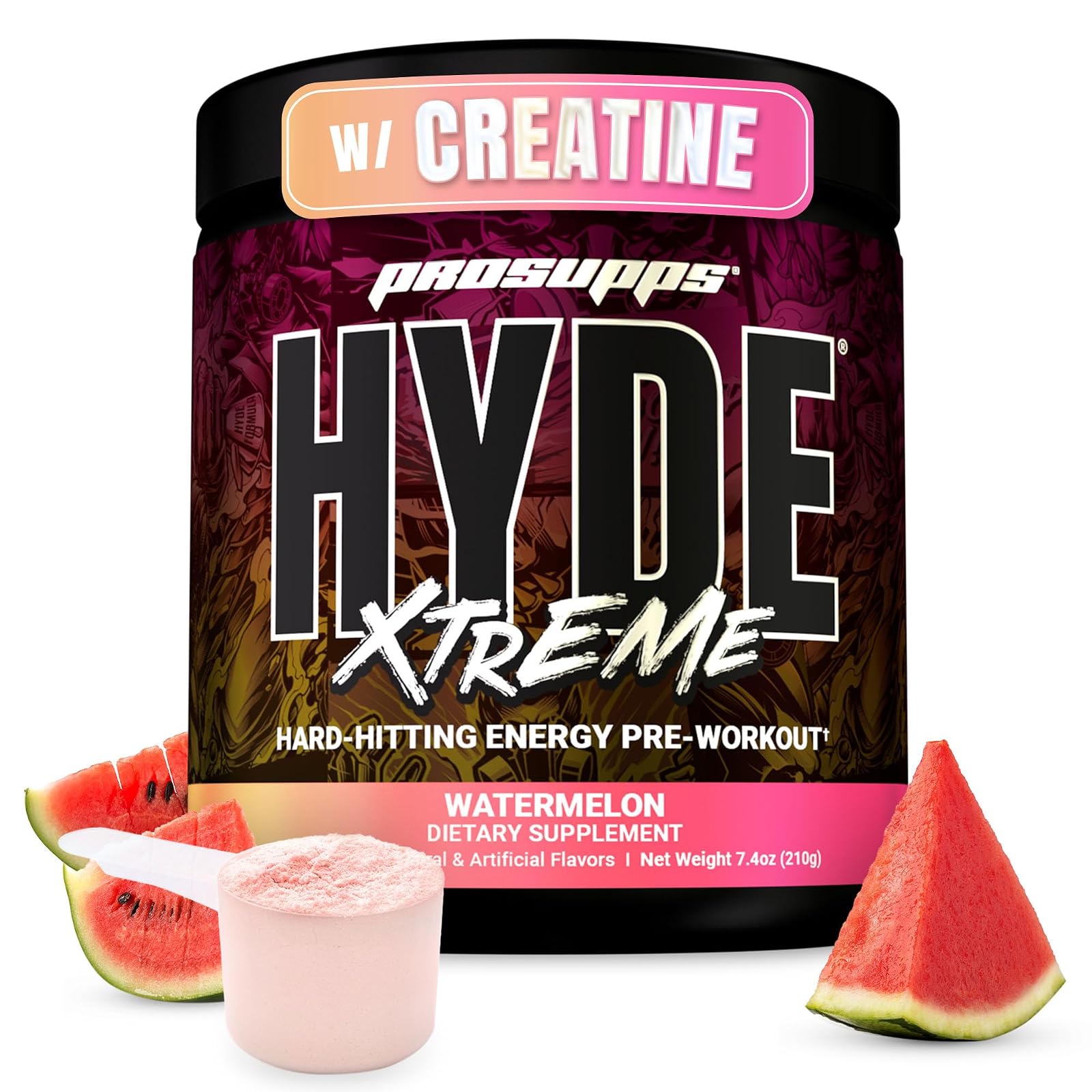 ProSupps pre-workout powder watermelon flavour