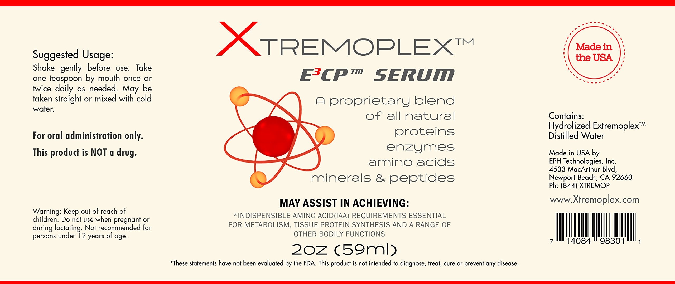 protein and enzyme blend serum