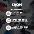 Protein-packed ghee energy chews
