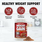 protein-rich weight gain drink mix