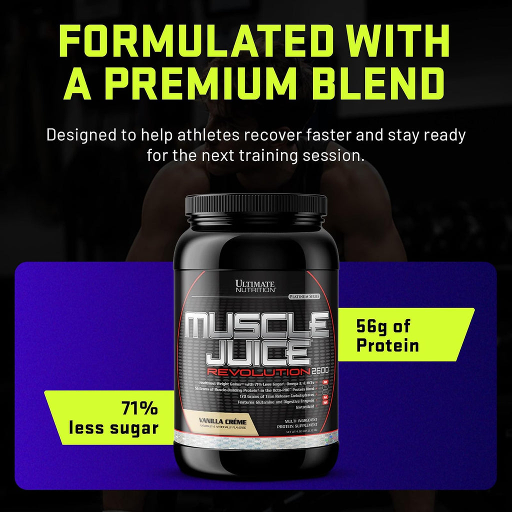 protein-rich weight gainers for athletes