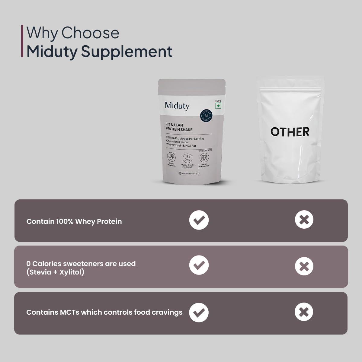 protein shake with MCT powder for endurance