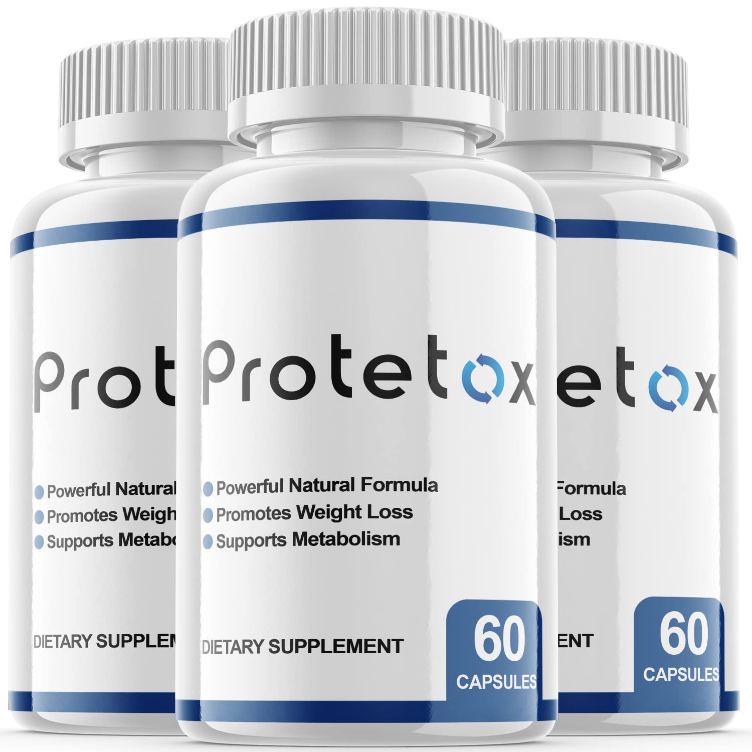 Protetox blended vitamin supplements for energy