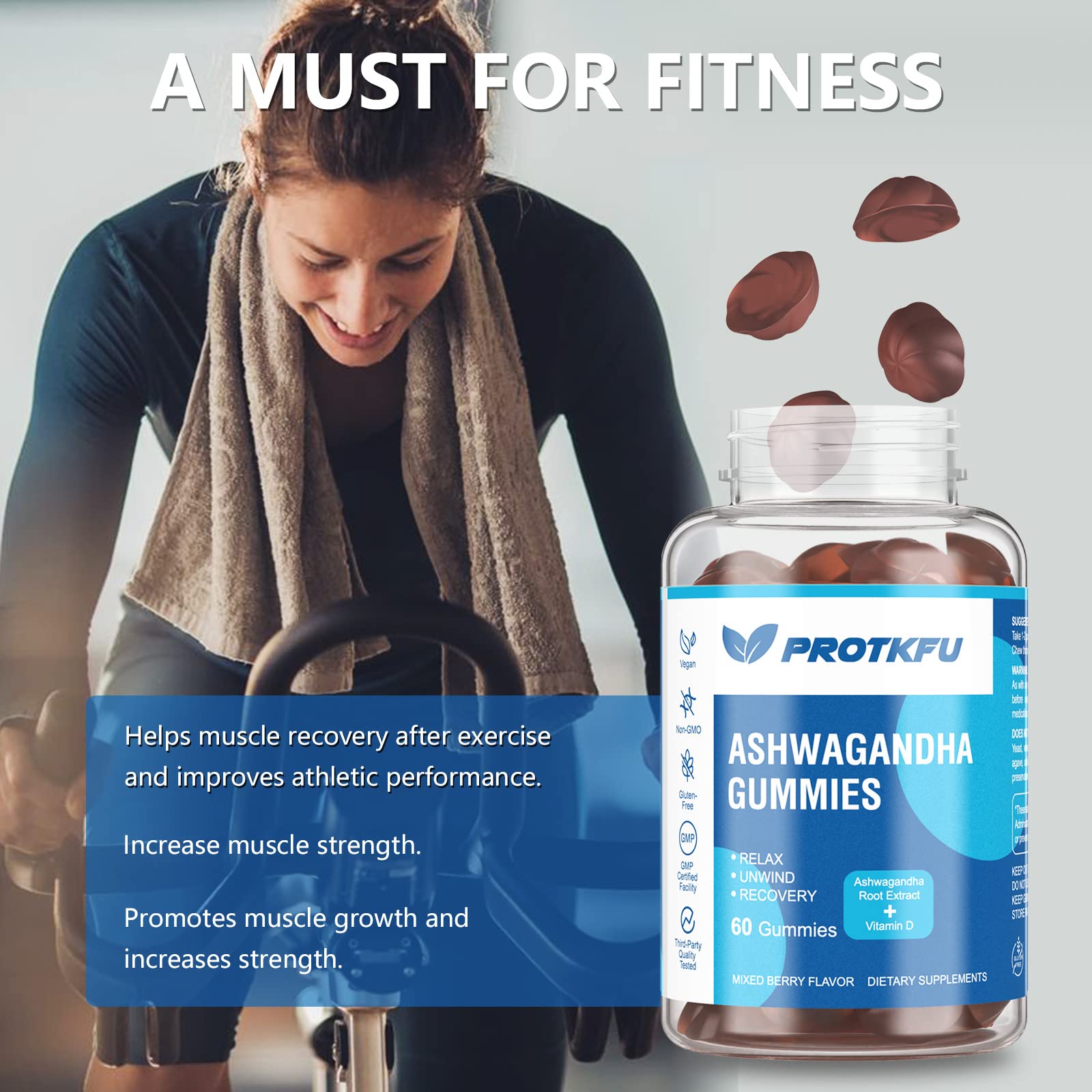 ProTKFU ashwagandha for improved focus