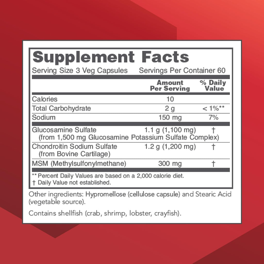 Protocol For Life Balance glucosamine capsules