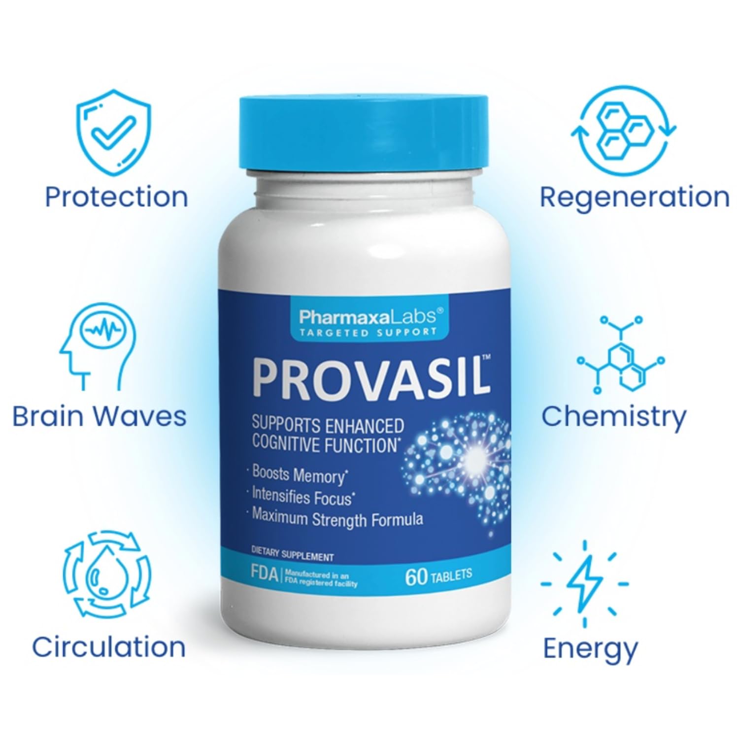Provasil for improved cognitive function