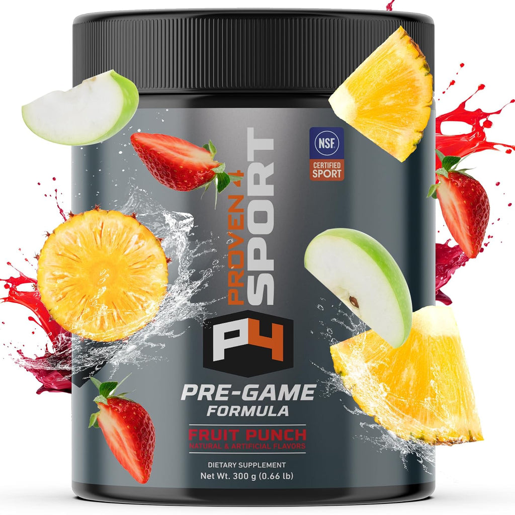 Proven4 pre-workout powder for energy