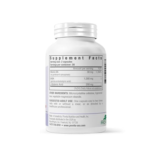 PROVITA GABA capsules for relaxation