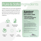 Provitamin B5 for improved moisture retention