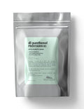 Provitamin B5 powder for skin hydration