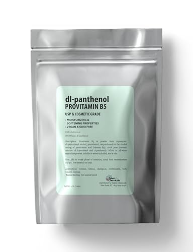 Provitamin B5 powder for skin hydration