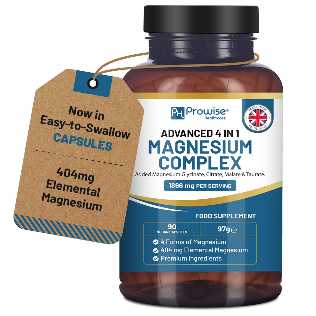 Prowise magnesium glycinate capsules for relaxation