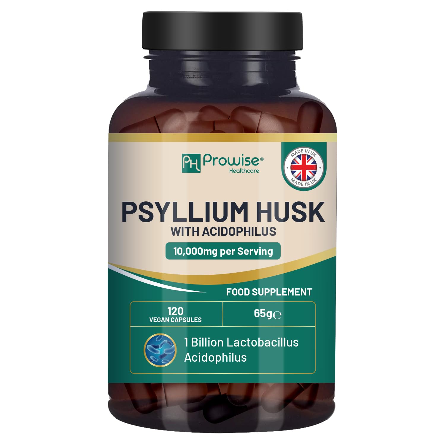 Prowise Psyllium Husk vegan capsules