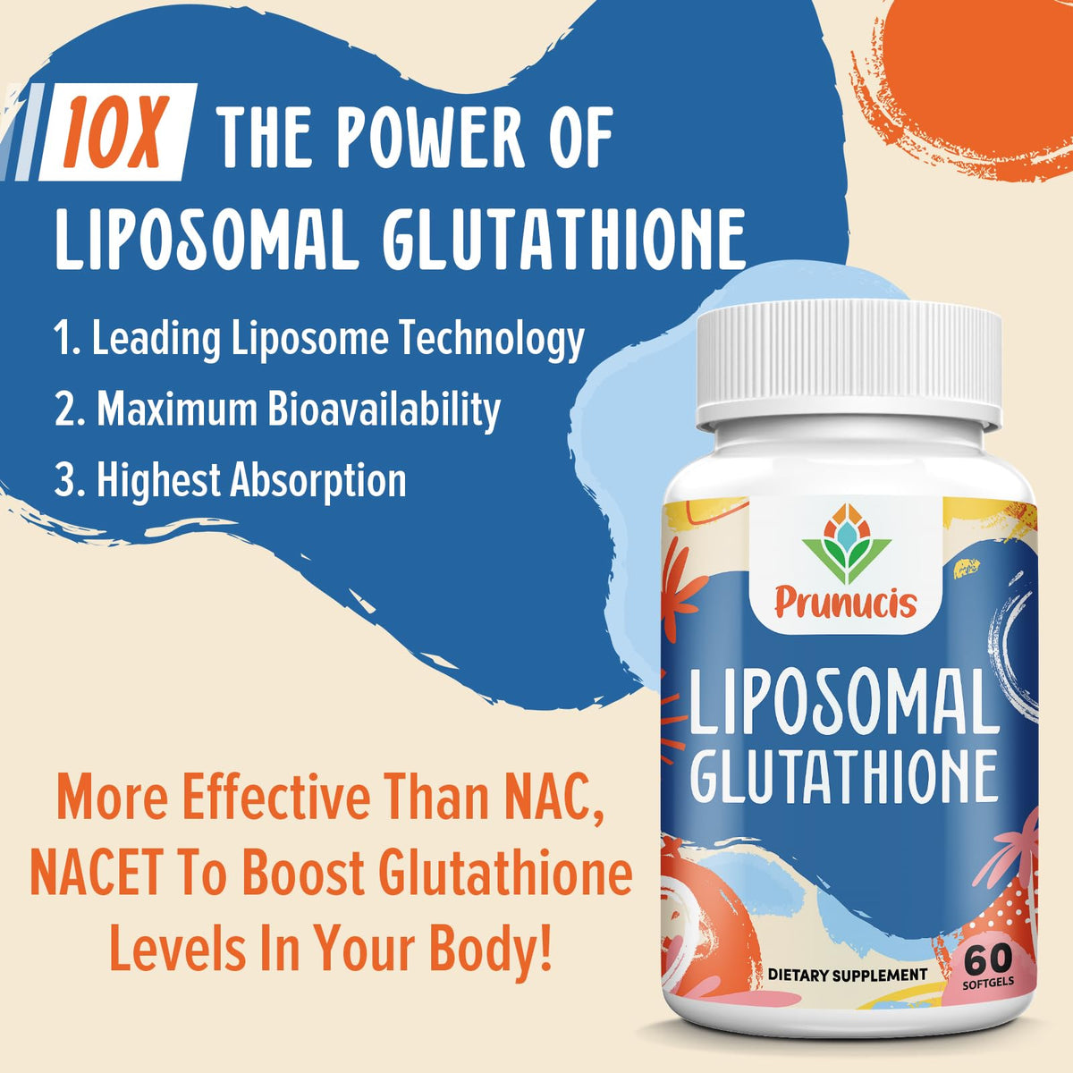 Prunucis glutathione for detox
