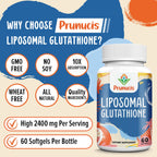 Prunucis glutathione for skin health