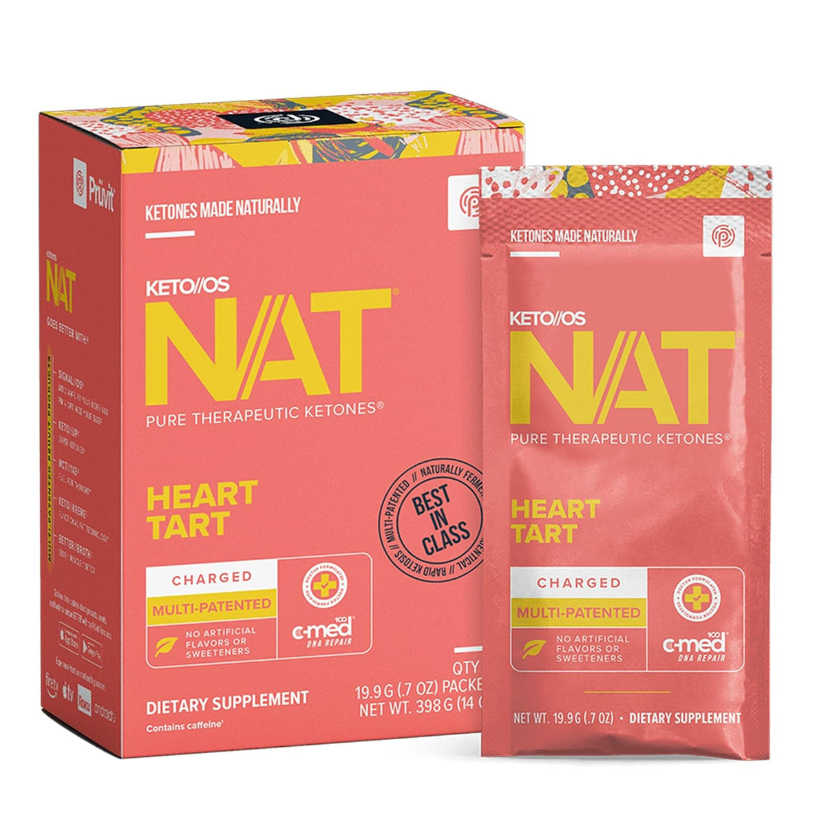 Pruvit Heart Tart ketone drink mix