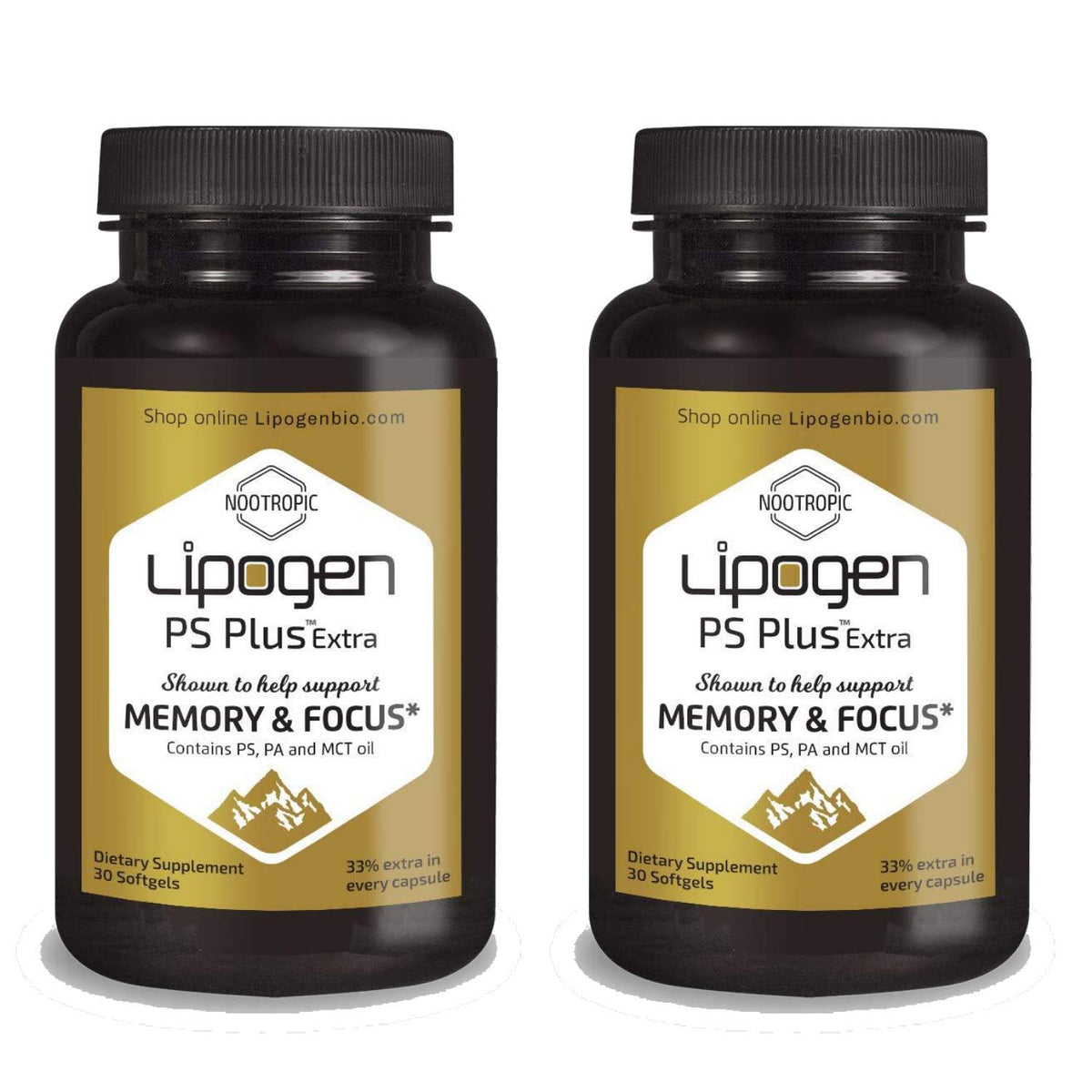 PS Plus Brain Booster softgels for focus