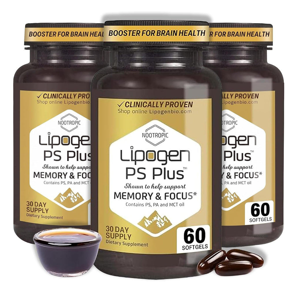 PS Plus phosphatidylserine softgels for brain health