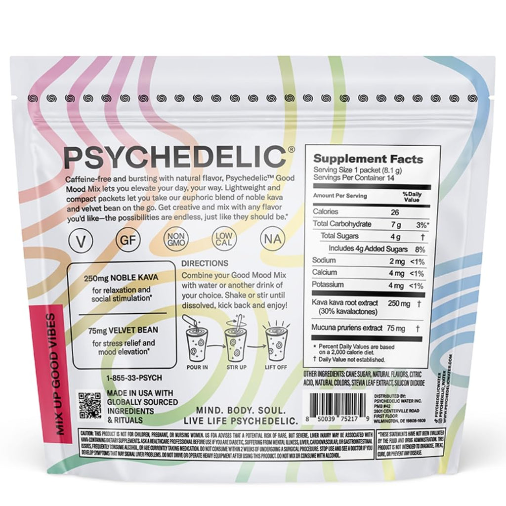 Psychedelic Water herbal drink mix