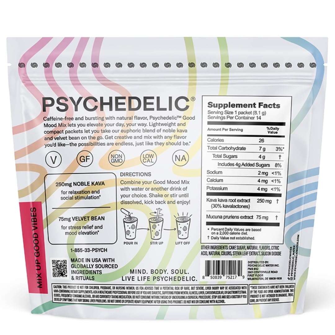 Psychedelic Water kava kava benefits