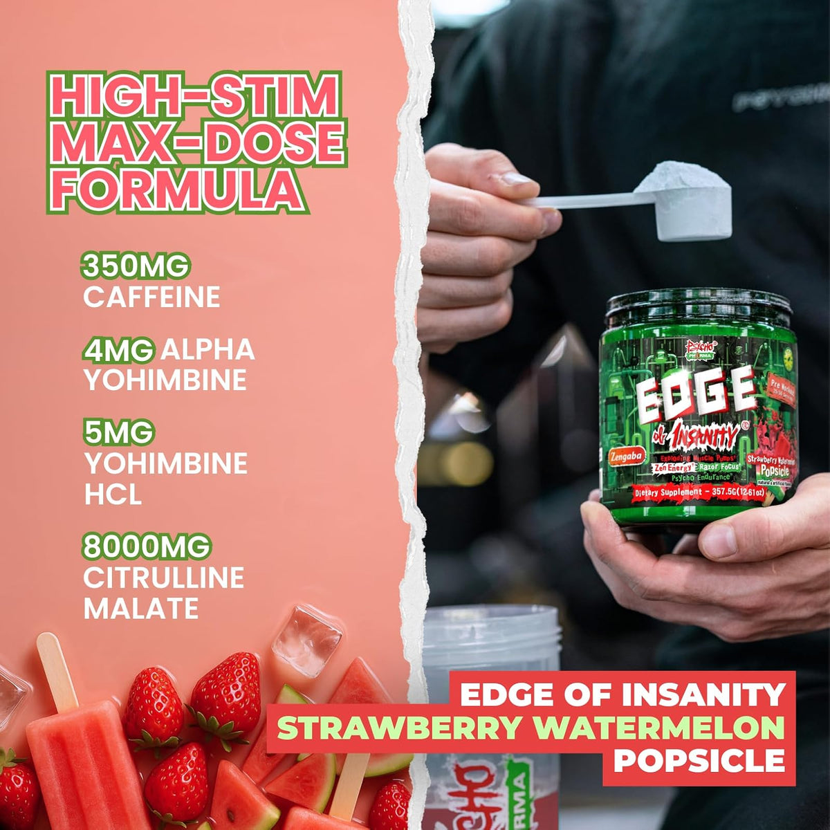 Psycho Pharma pre-workout for enhanced focus