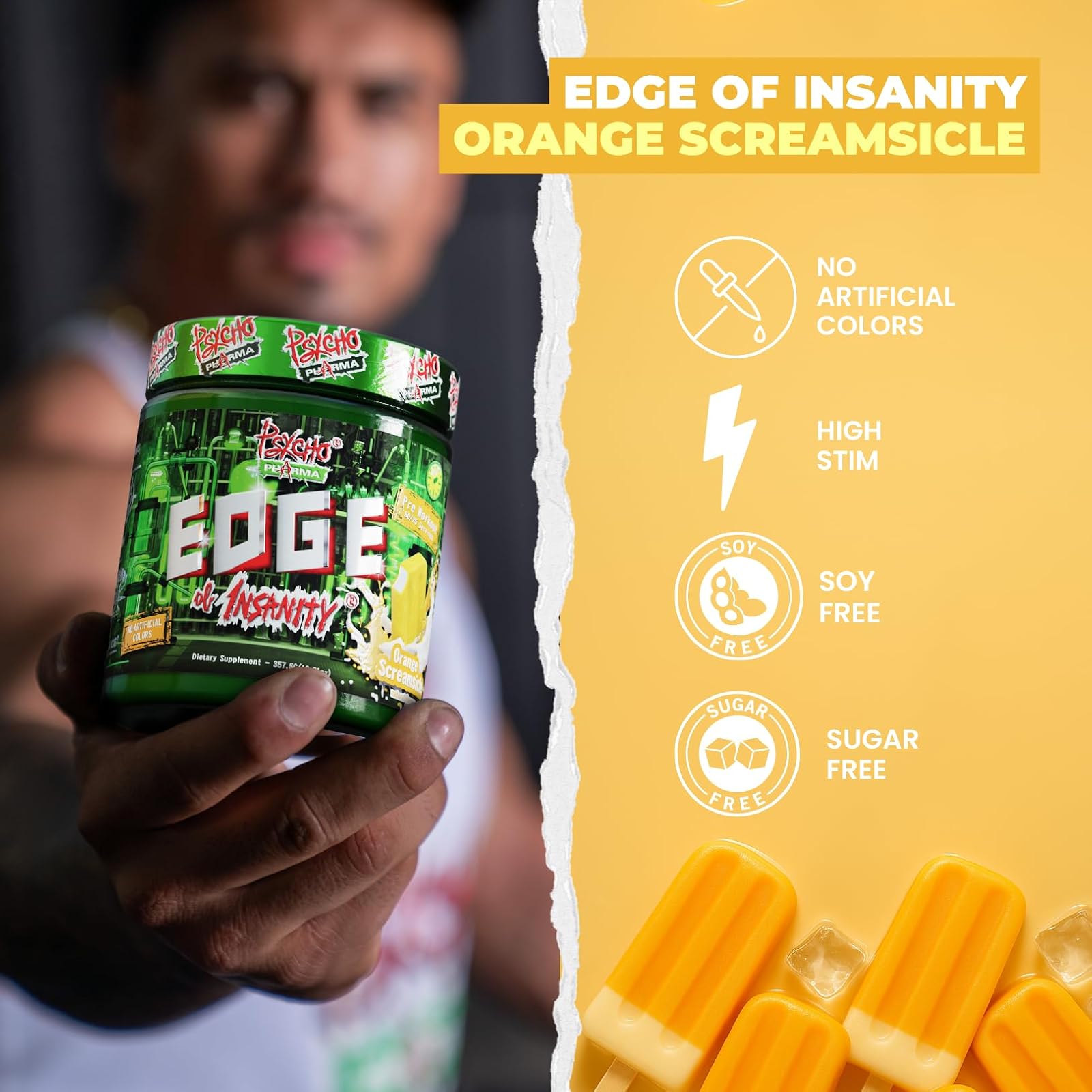 Psycho Pharma pre-workout with 30 servings