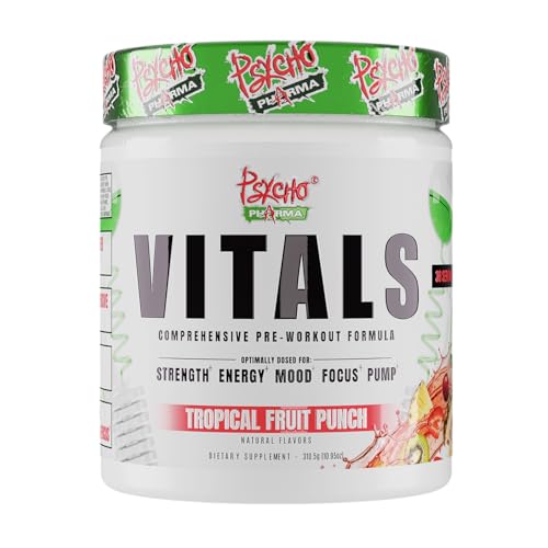 Psycho Pharma Vitals pre-workout energy boost