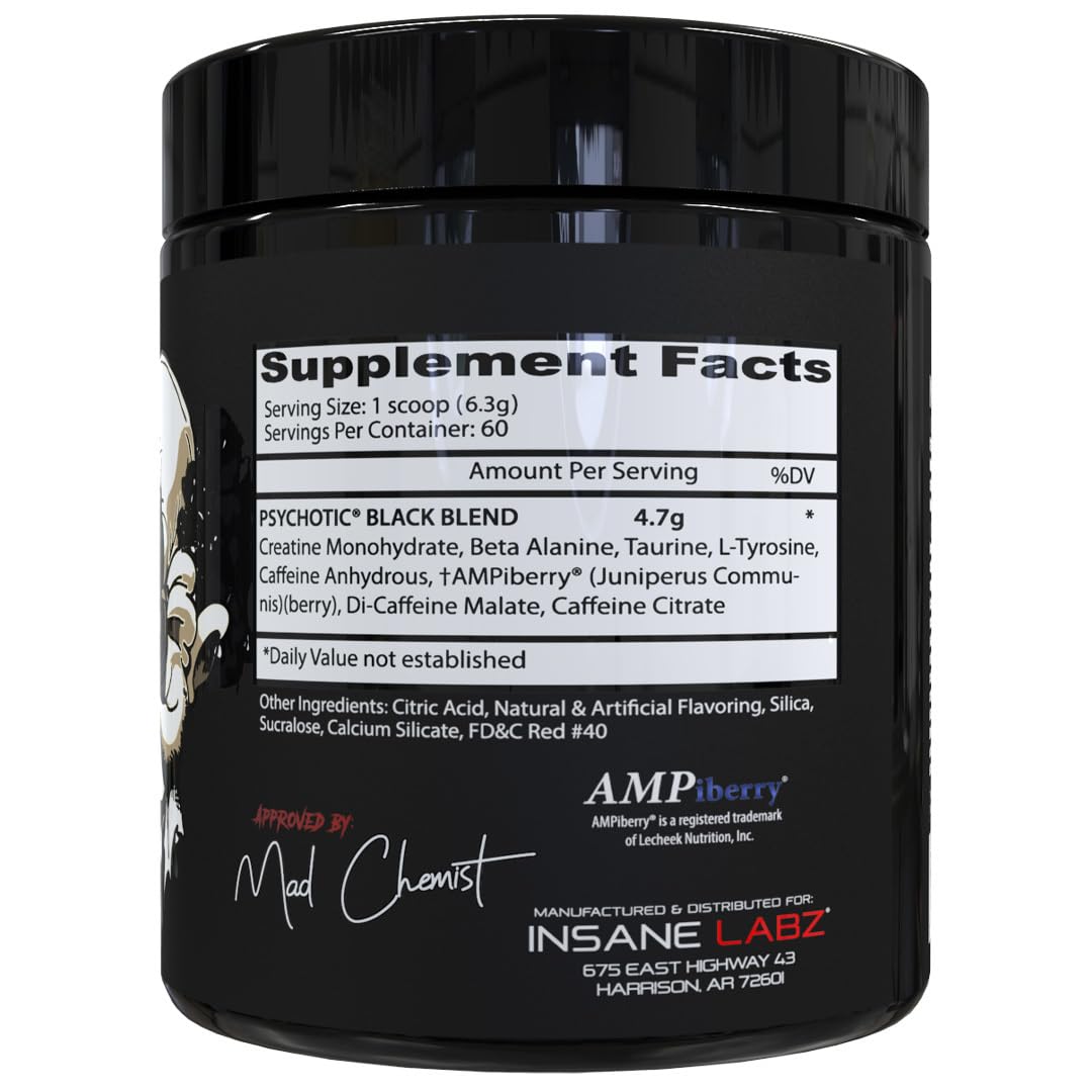 Psychotic Black Edition performance enhancer