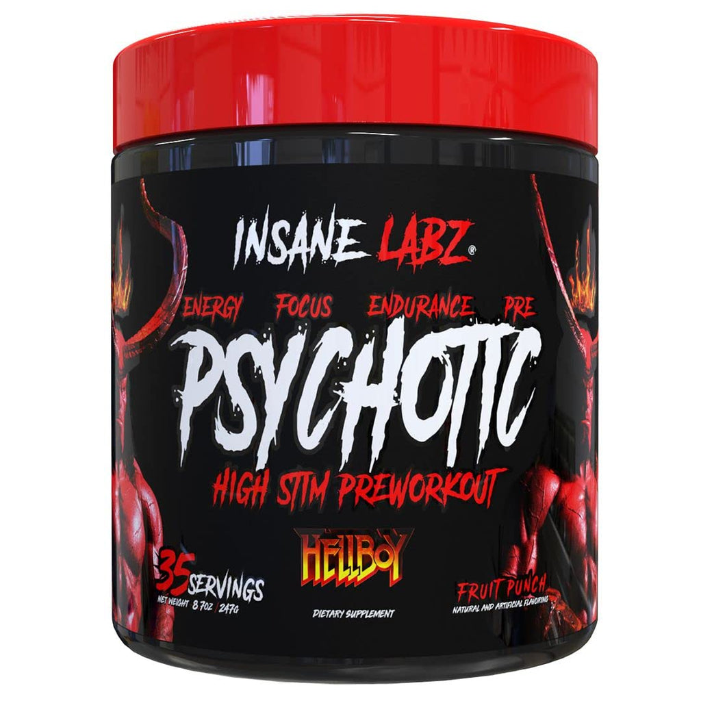 Psychotic Hellboy pre workout benefits