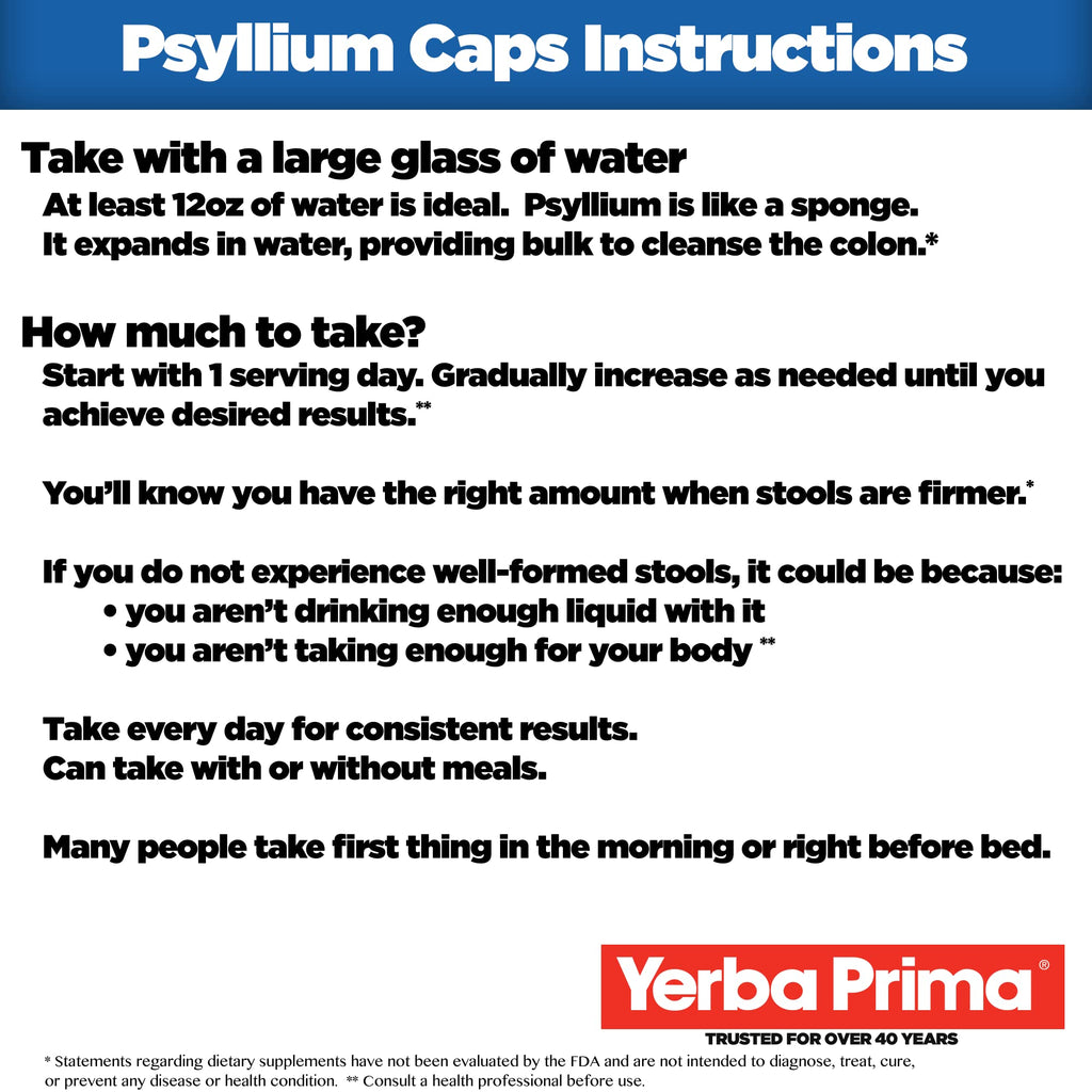 psyillium husk capsules for regularity