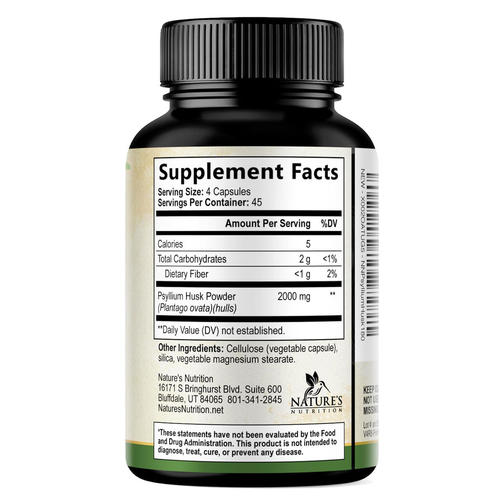 psylium husk for bloating relief